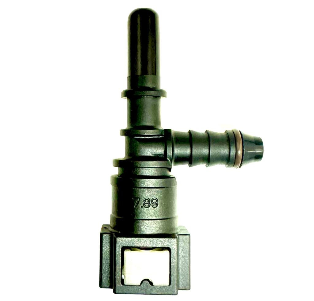 14757, SAE J2044 Quick Connect, Ø7.89 (5/16″), ID6, 3-Way, Male SAE on Run | Motorsport Fuel ...